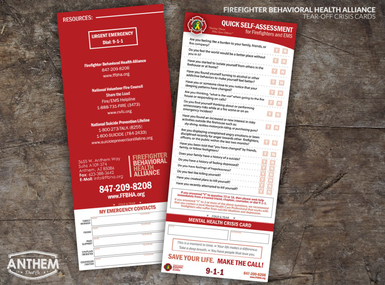 Crisis Card « Firefighter Behavioral Health Alliance